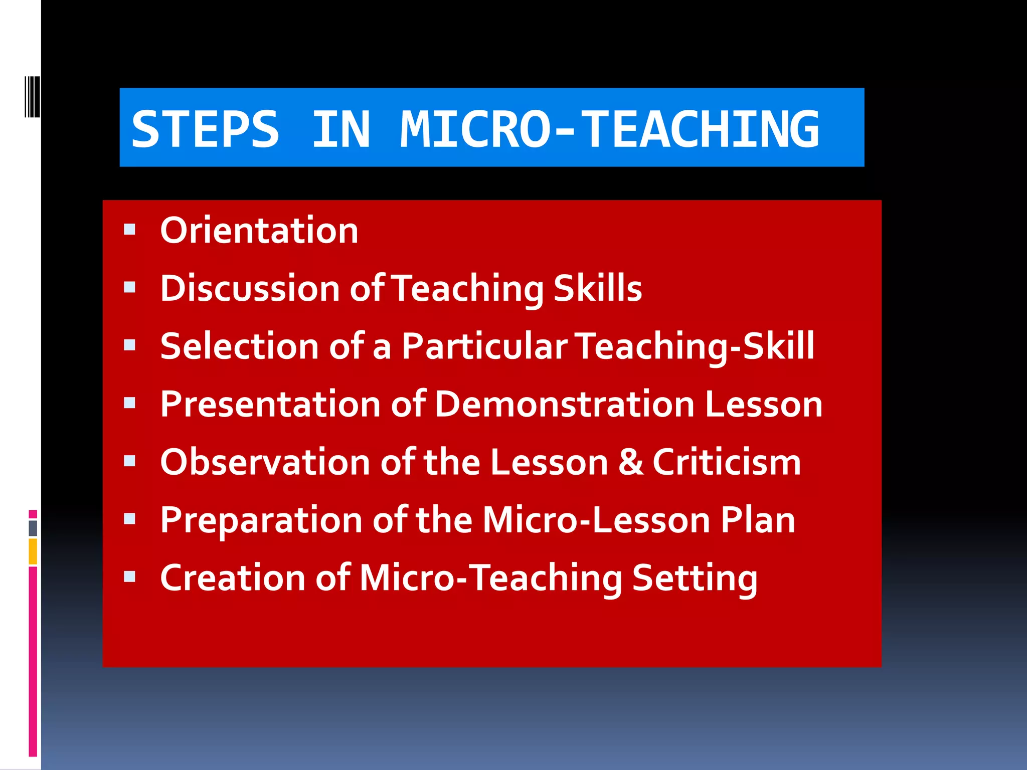 Microteaching | PPTX