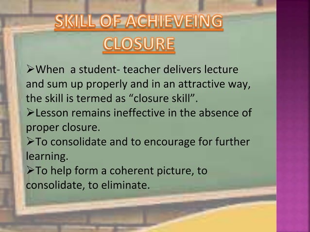 Micro teaching closure skill, LESSON PLAN | PPTX | Geography | Science
