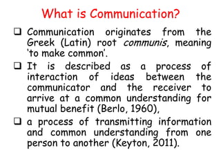 Microteaching communication skill | PPTX
