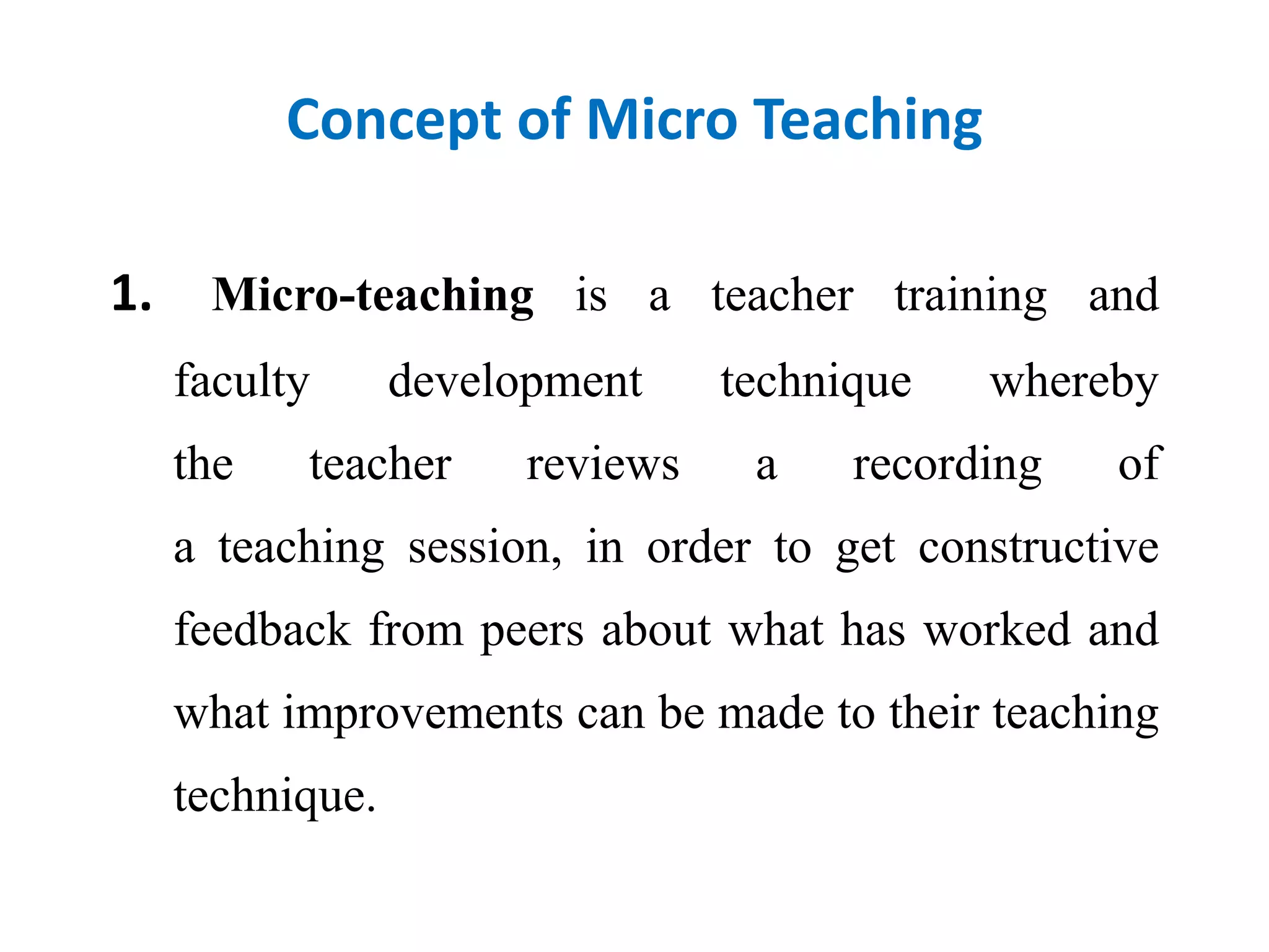Micro Teaching File.pptx | Educational Assessment | Education