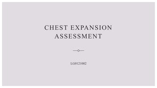 Assessment of Chest Expansion.pptx