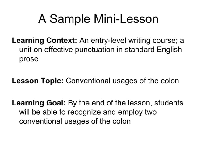 Microteaching introduction with example of lesson plan | PPT