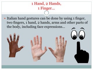 Guide Italian Hand Gestures