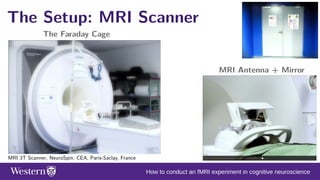 How to conduct and fMRI experiment in cognitive neuroscience | PPT