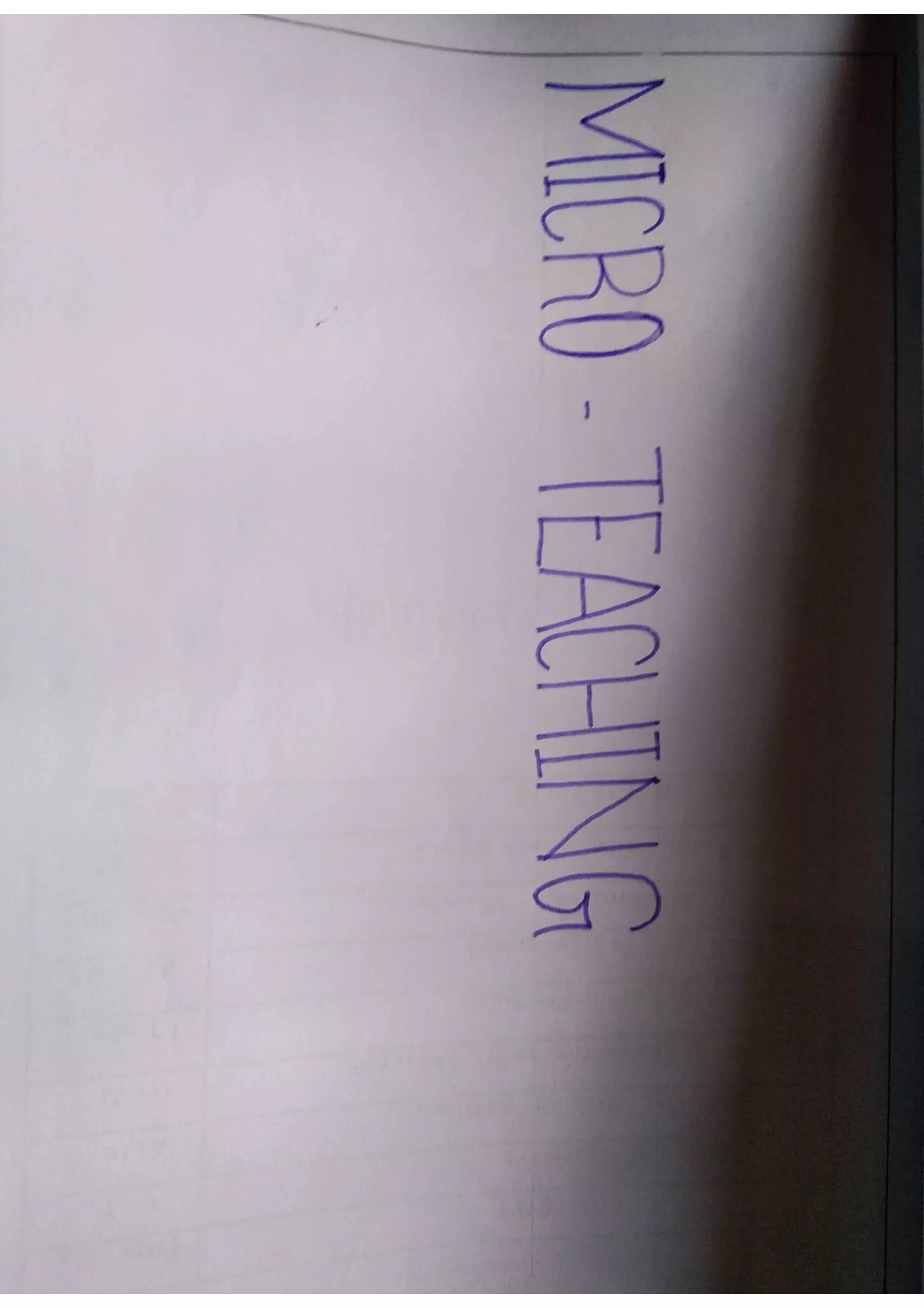 Microteaching lesson plan | PDF