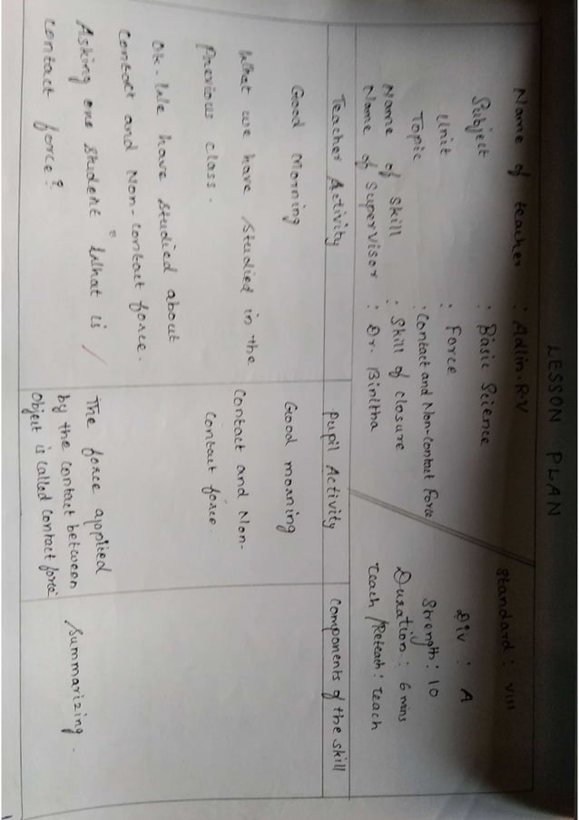 Microteaching lesson plan | PDF