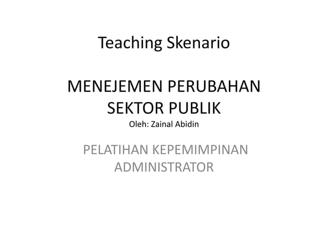 Micro Teaching Manajemen Perubahan.pptx