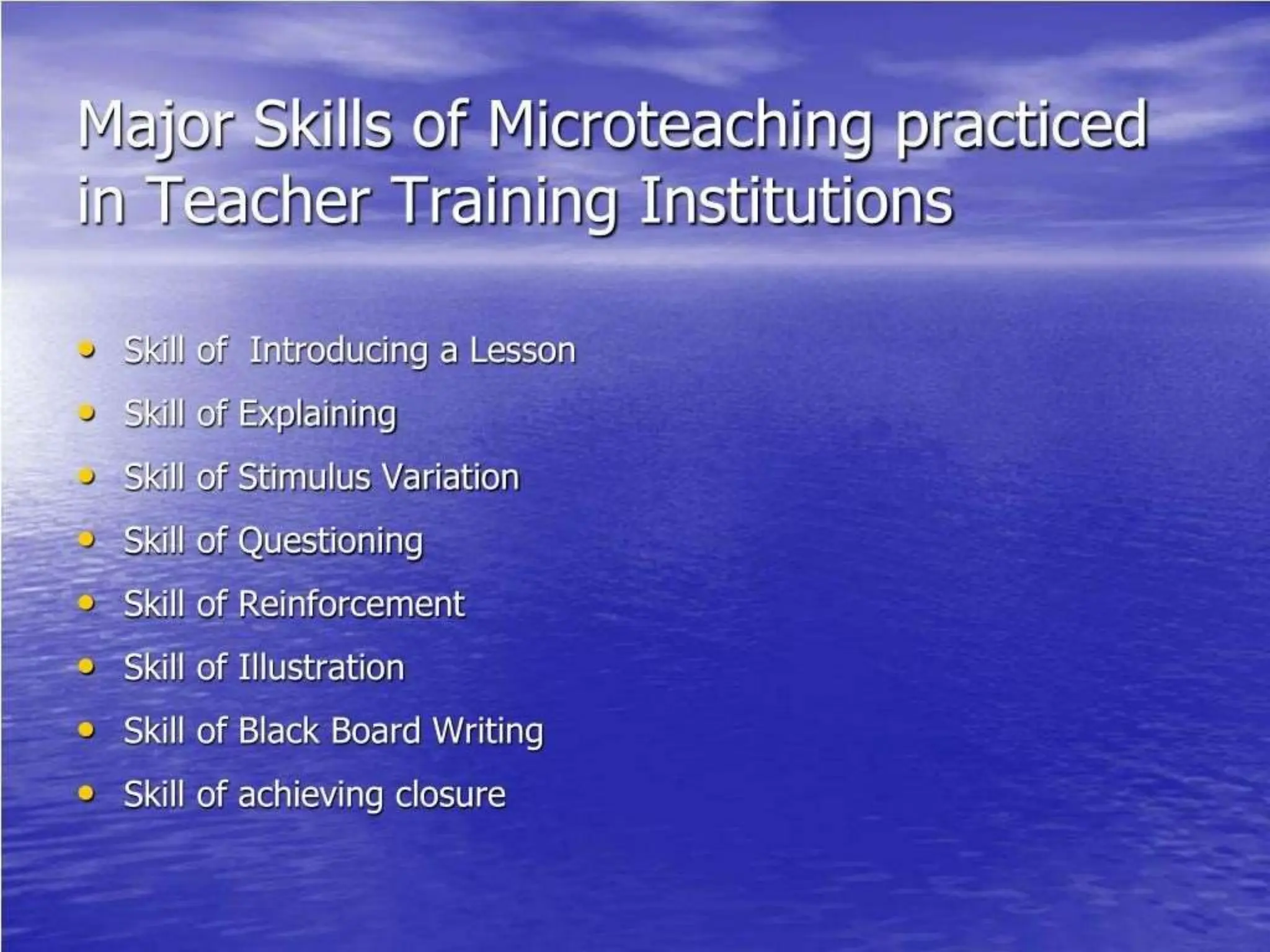 Micro Teaching with skills and types and examples | PPTX