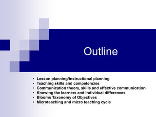 Microteaching ppt | PDF