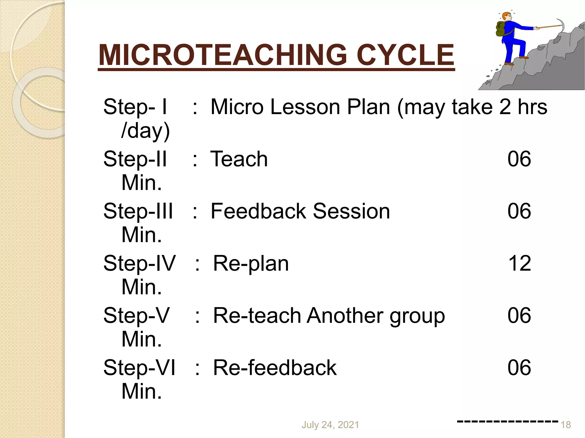 Microteaching p pt | PPTX
