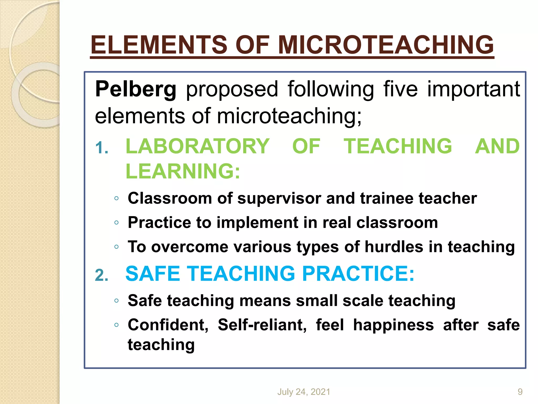 Microteaching p pt | PPTX