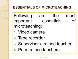 Microteaching p pt | PPTX