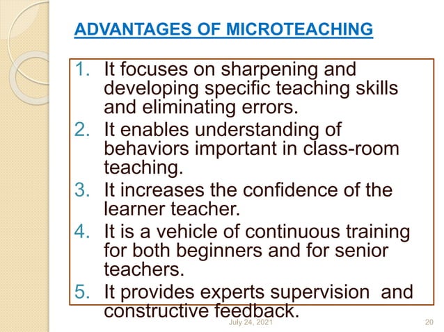Microteaching p pt | PPT