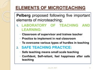 Microteaching p pt | PPTX