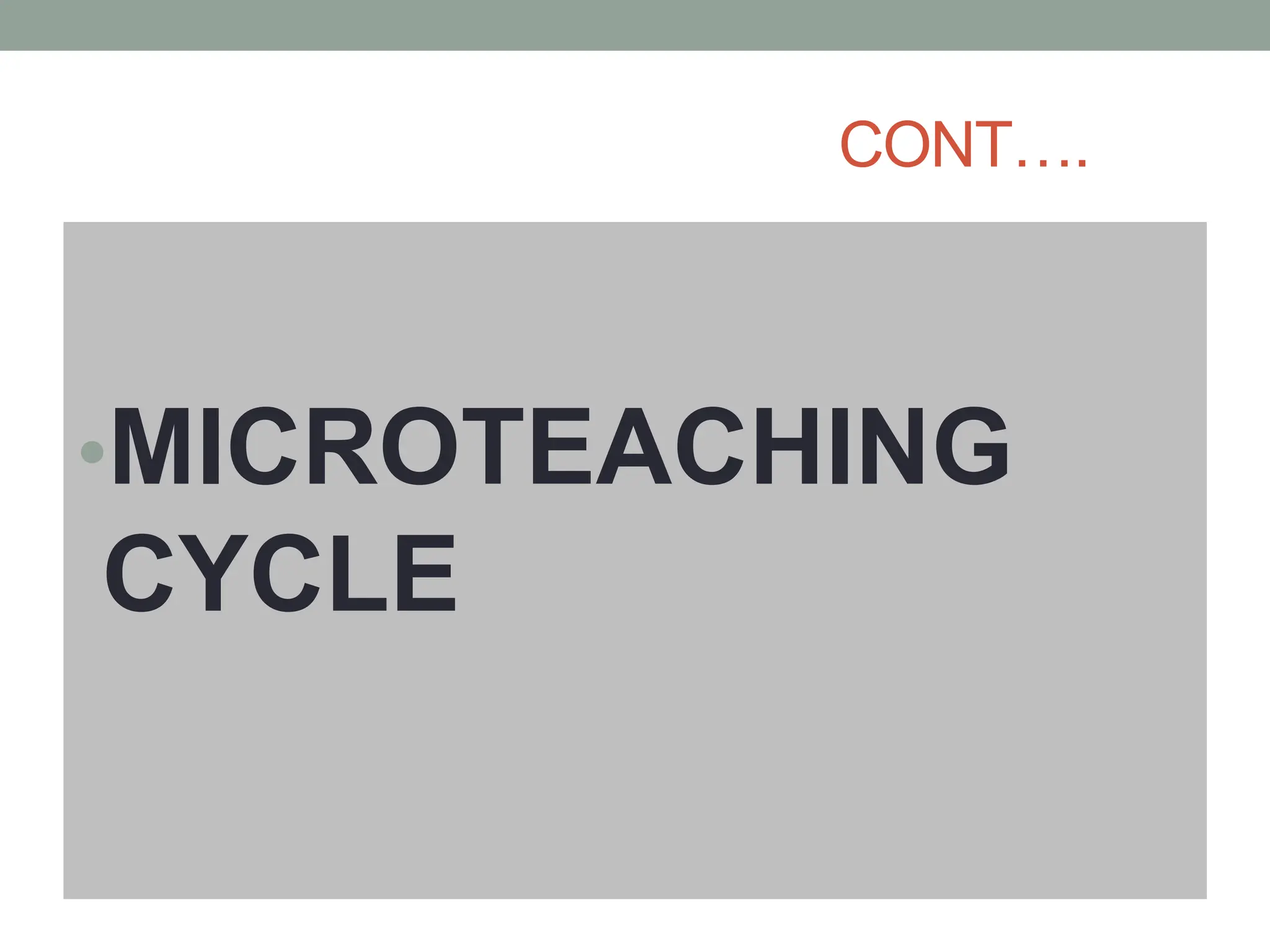MICROTEACHING for Nursing Students Education | PPTX