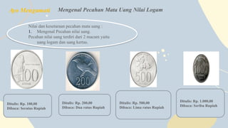 mengenal nilai mata uang kelas 2 SD.pptx
