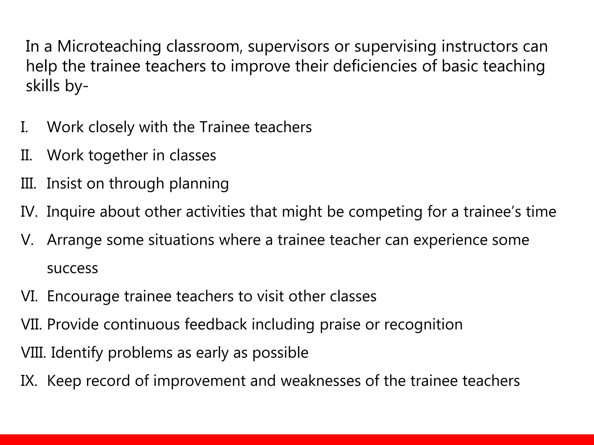 Microteaching & Supervision | PPTX