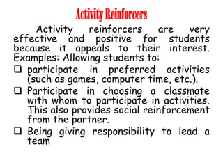 Microteaching reinforcement | PPTX