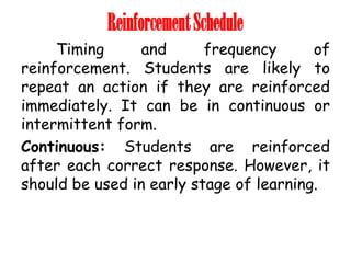Microteaching reinforcement | PPTX