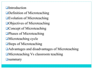 Microteaching seminar ppt | PPTX | Homework and Study | Education
