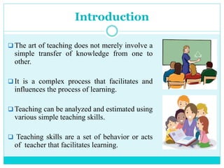 Microteaching seminar ppt | PPTX | Homework and Study | Education