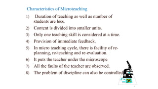 Micro Teaching Skills: Concept, Phases & Skills | PPTX