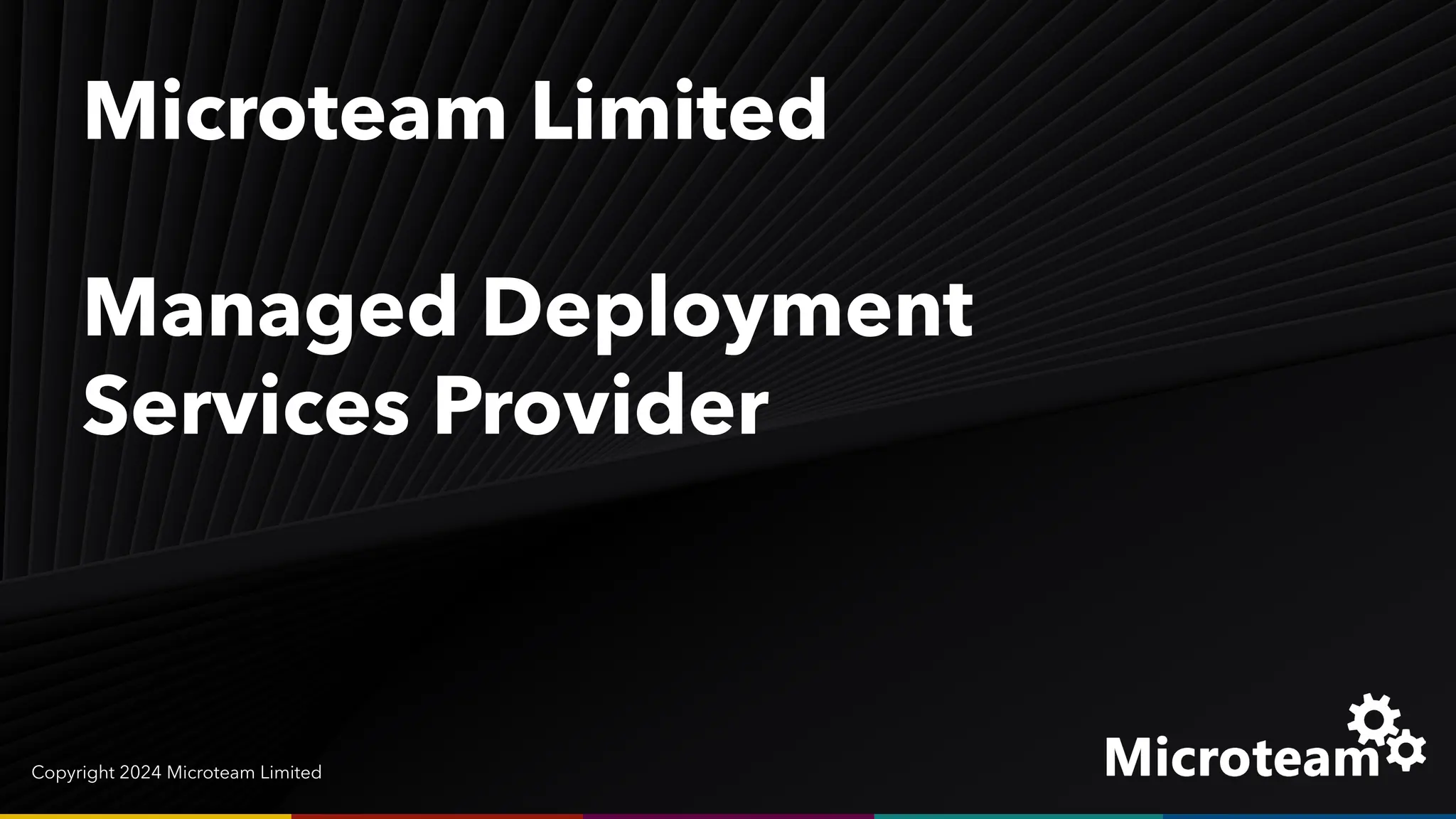 Microteam Managed Deployment Services Client Devices | PDF