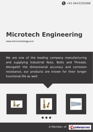 Microtech engineering | PDF