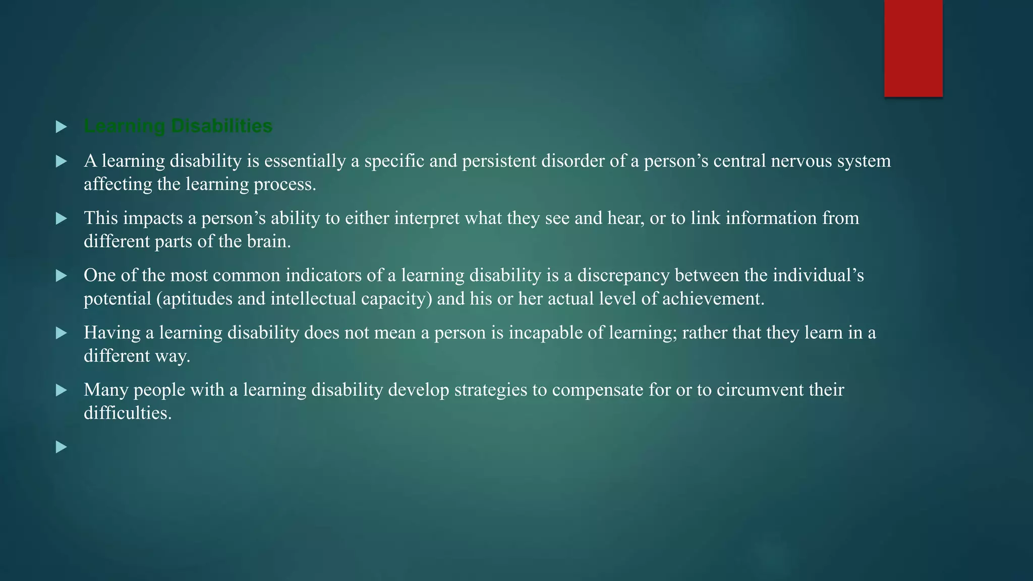 microteching Disability.pptx | Brain and Nervous System Disorders ...