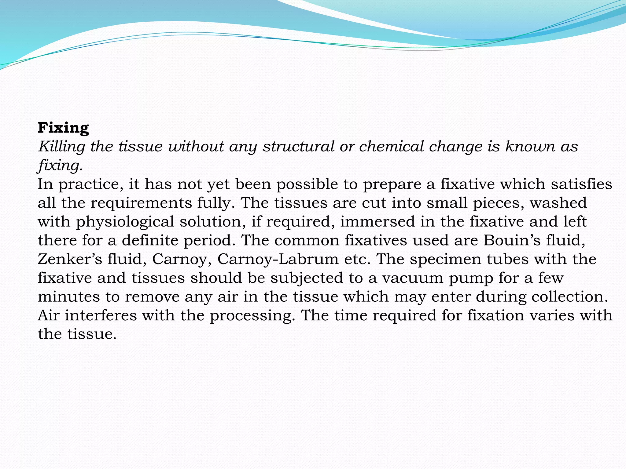 Microtechnique/Microtomy for histology and permanent slide preparation ...