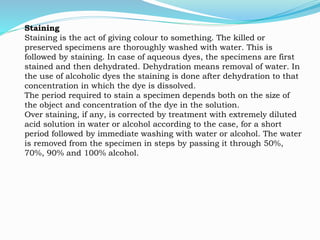 Microtechnique/Microtomy for histology and permanent slide preparation ...
