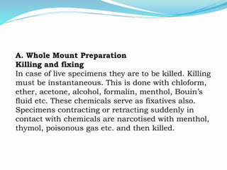 Microtechnique/Microtomy for histology and permanent slide preparation ...