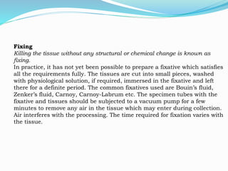 Microtechnique/Microtomy for histology and permanent slide preparation ...