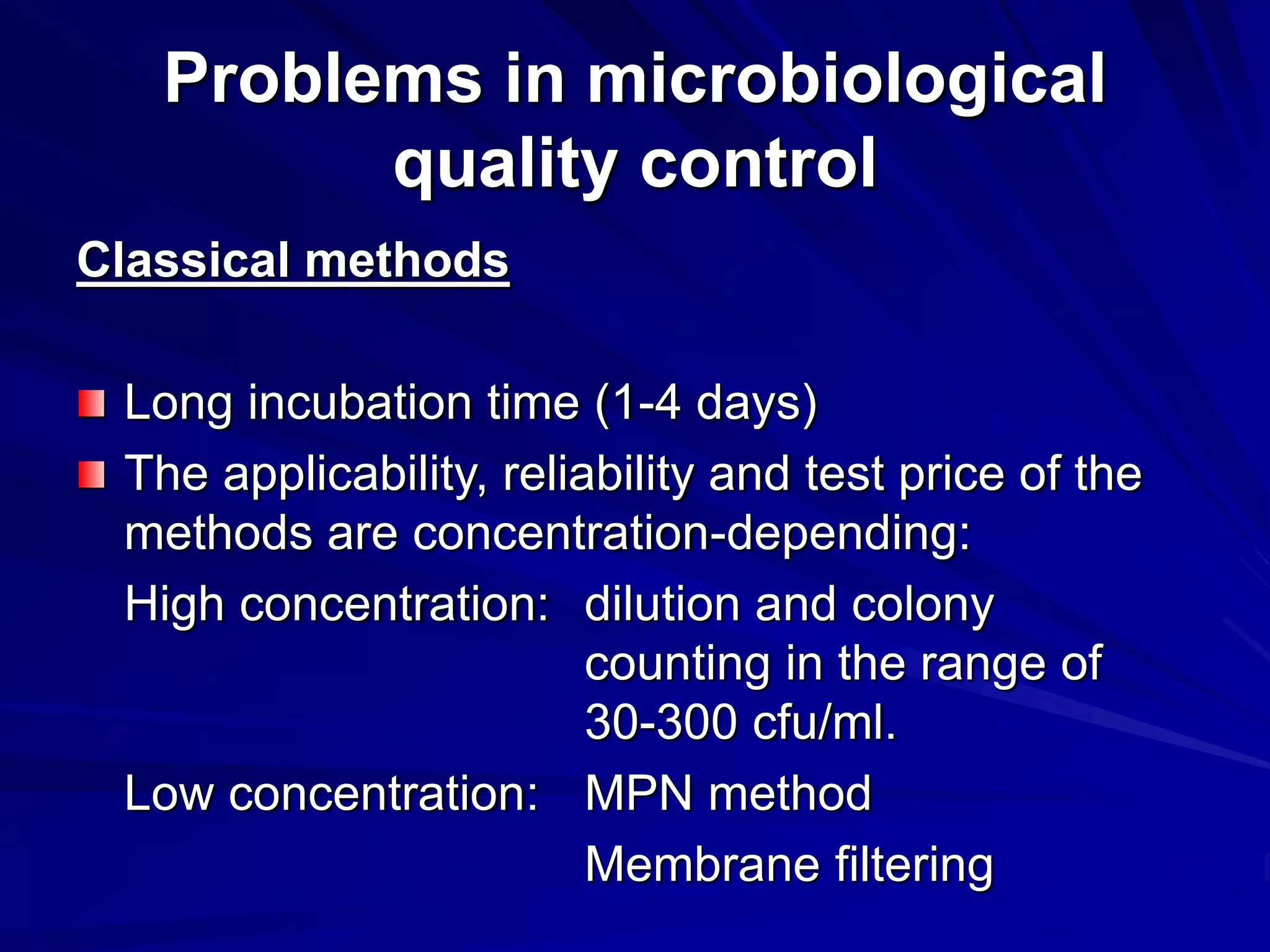 Redox-potential measurement as a rapid method for microbiological ...