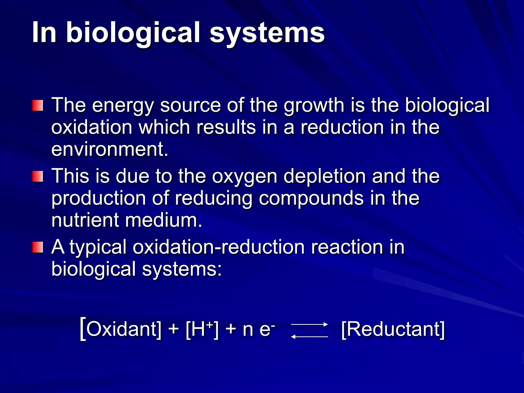 Redox-potential measurement as a rapid method for microbiological ...