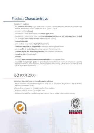 High Temp Microporous Insulation Solutions | PDF