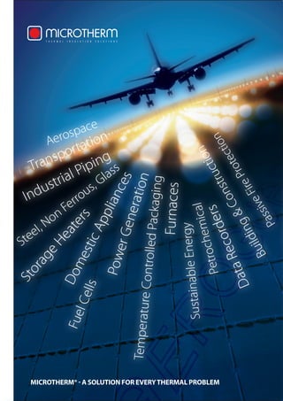 Microtherm Products And Performance | PDF