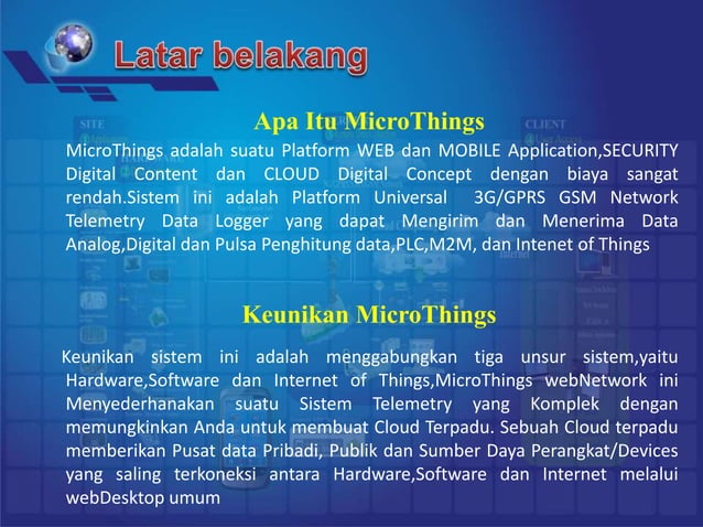 MicroThings | PPT