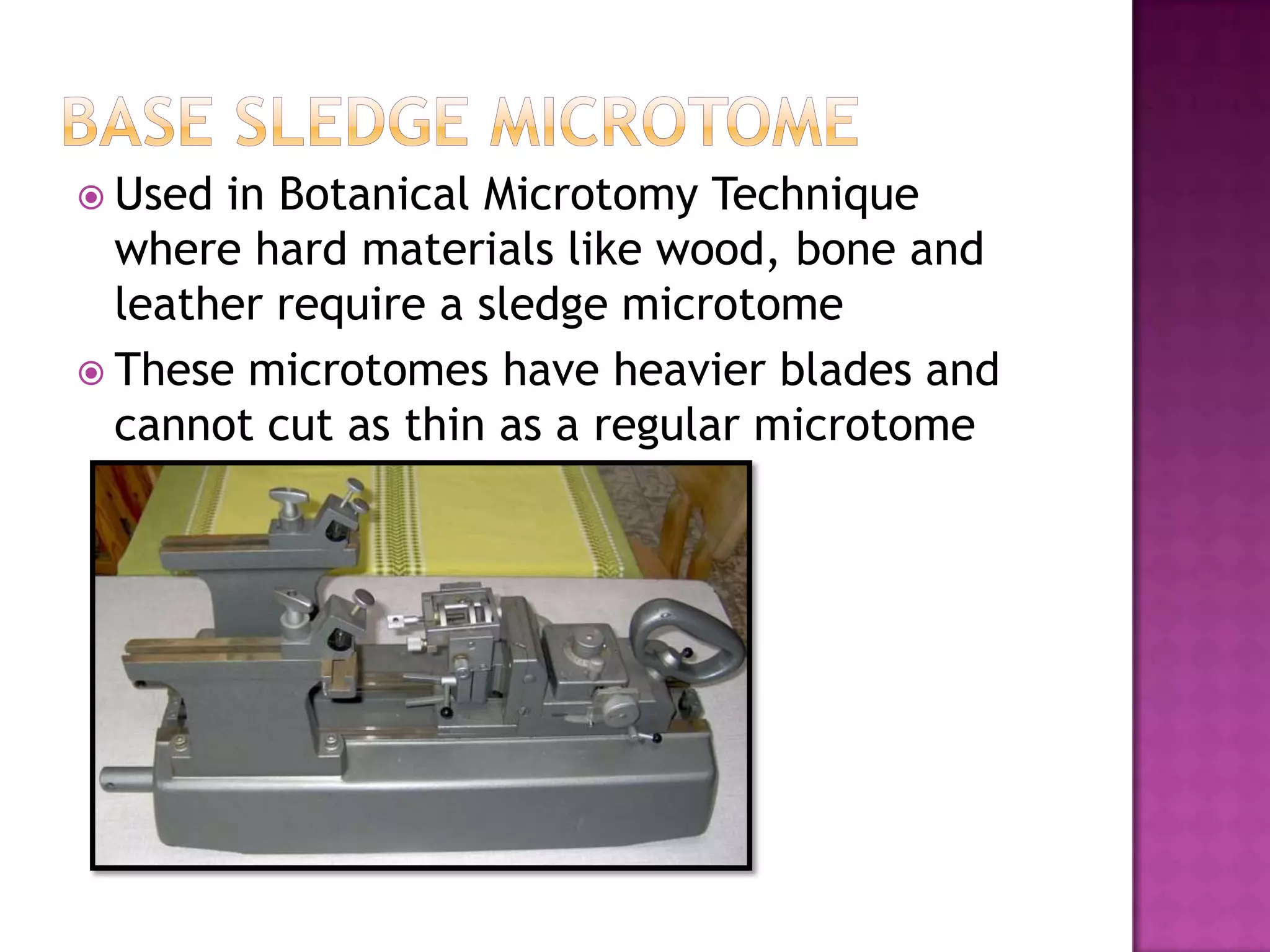 Microtome | PPTX