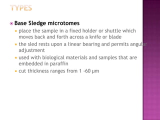 Microtome | PPTX