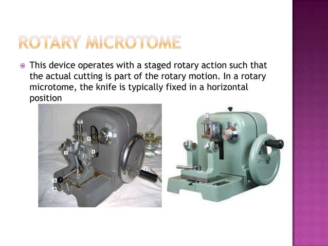 Microtome | PPTX | Physics | Science