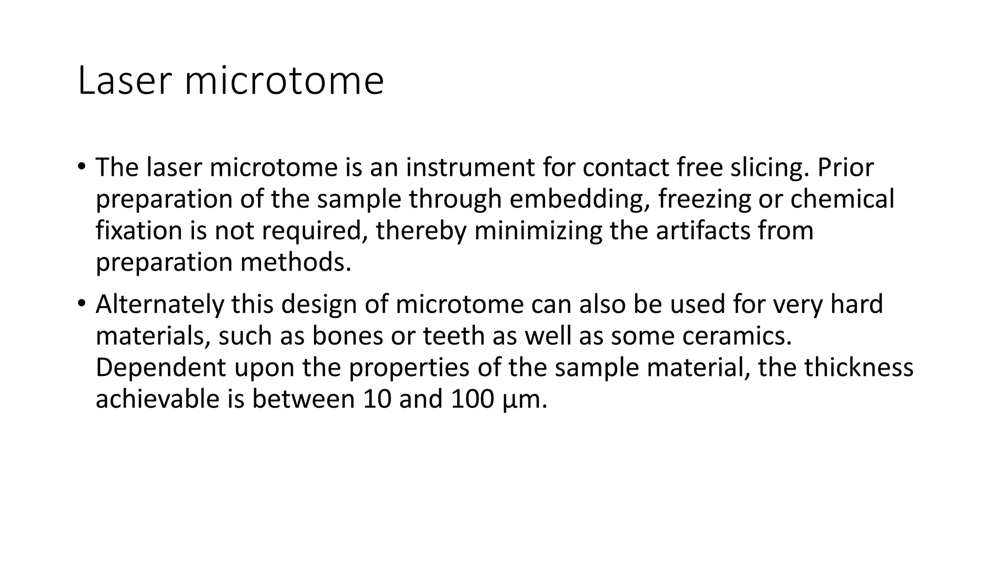 MICROTOME and it's TYPES | PPTX