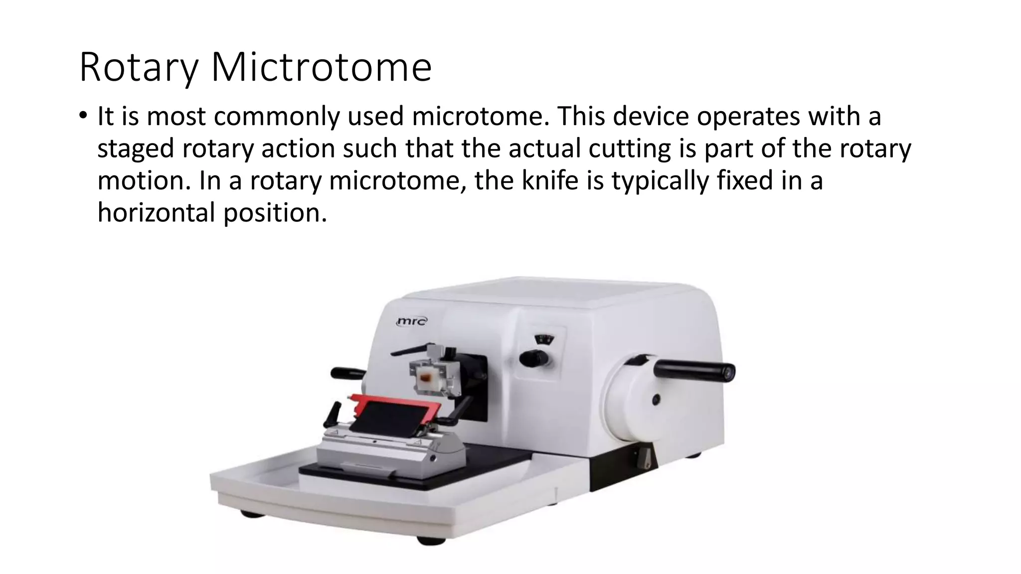 MICROTOME and it's TYPES | PPTX