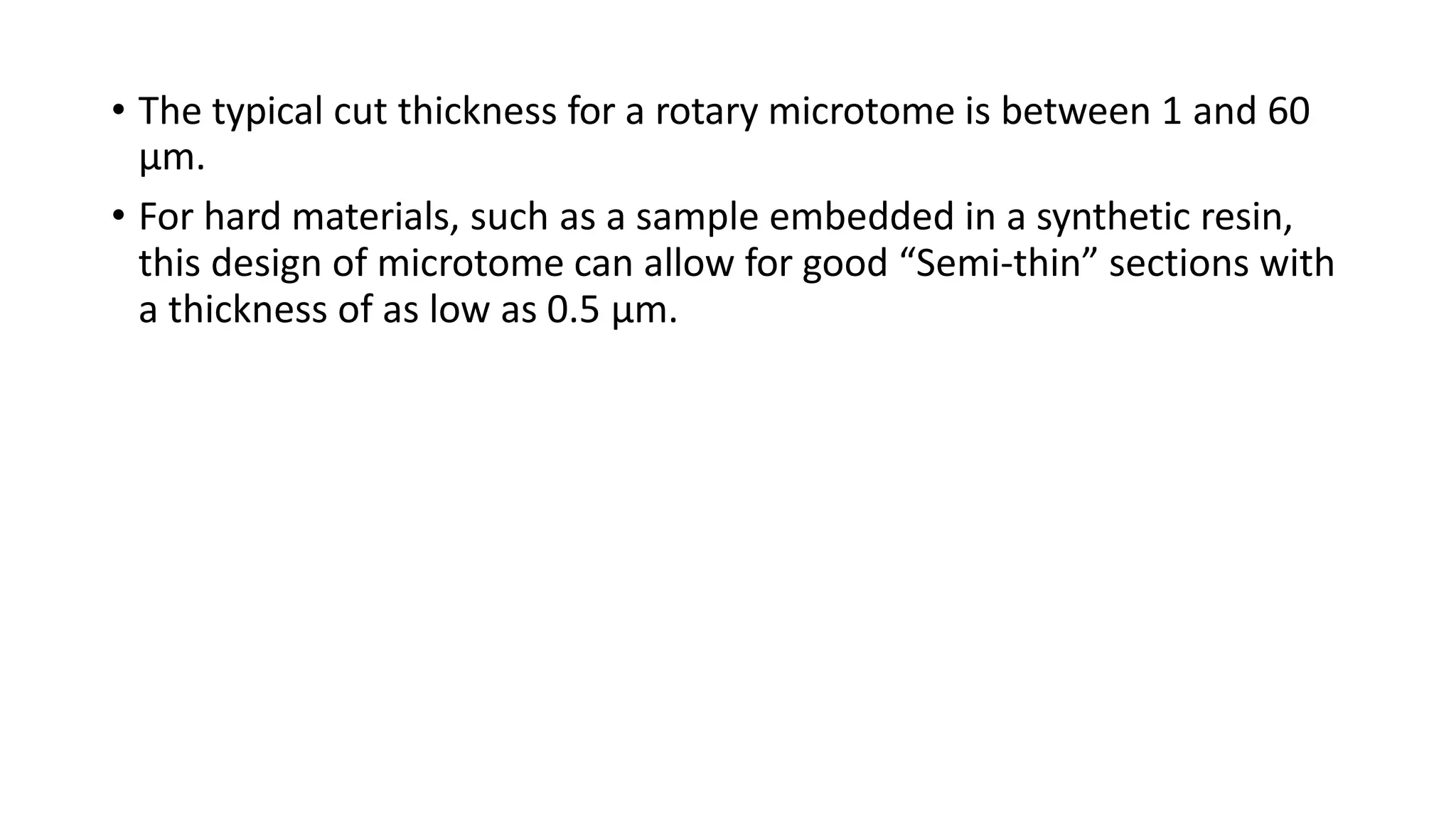 MICROTOME and it's TYPES | PPTX