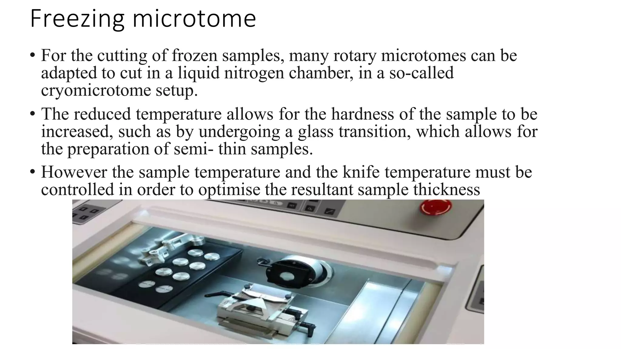 MICROTOME and it's TYPES | PPTX