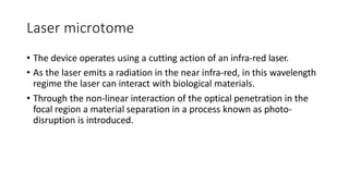 MICROTOME and it's TYPES | PPTX