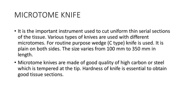 MICROTOME and it's TYPES | PPTX | Shaving | Personal Care