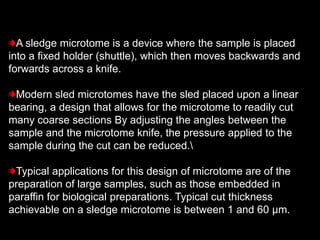 Microtome | PPTX