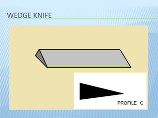 Microtome knife profile | PDF