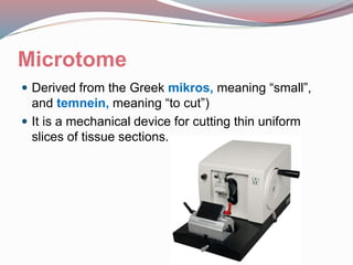 Microtomy | PPTX